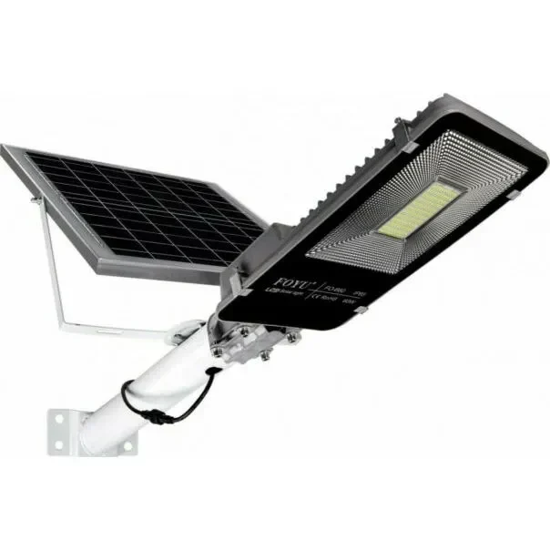 Ηλιακός Solar Προβολέας Αδιάβροχος 60W 132 SMD 6000K 5400LM με ...