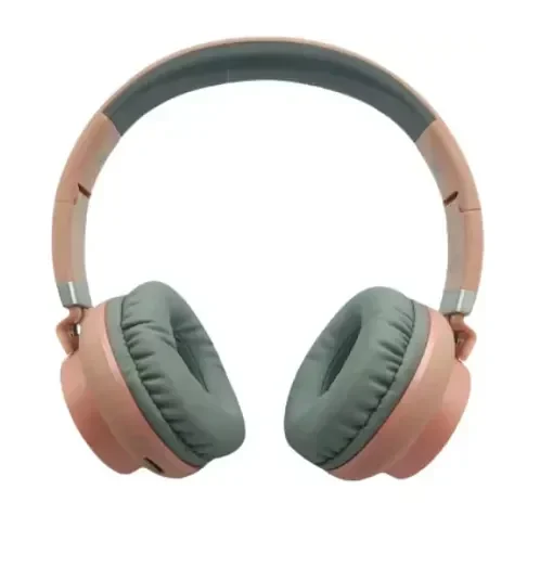 Gjby CA-027 Ασύρματα/Ενσύρματα On Ear Ακουστικά Ροζ | G for Gadget