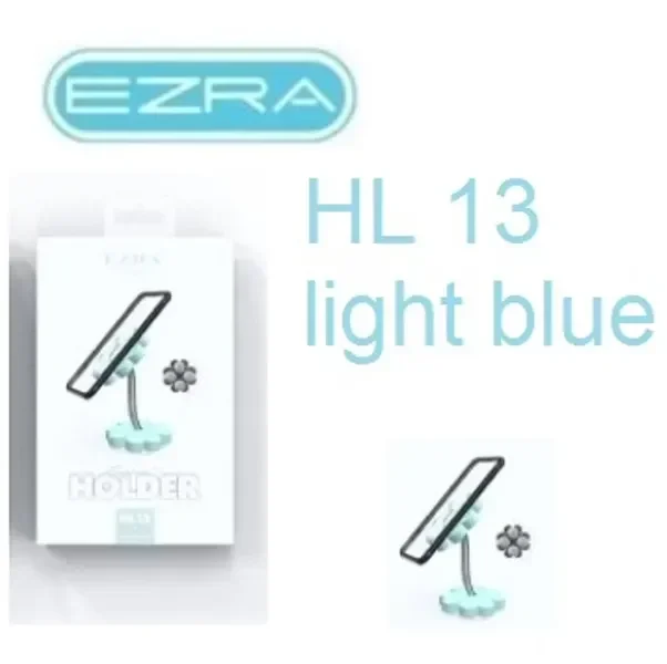 Επιτραπέζιο στήριγμα τηλεφώνου σε σχήμα λουλουδιού θαλασσί HL13 EZRA ...