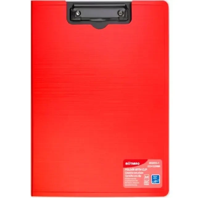 Κόκκινο Ντοσιέ με Πιάστρα για A4, 230*320mm Motarro MQ003-1 | G for Gadget