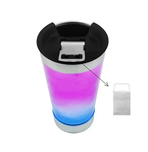 Ποτήρι θερμός 502ml XF-2 ροζ – μπλε | G for Gadget