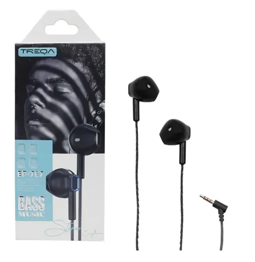 Ακουστικά κινητού Handsfree Earbuds με βύσμα Jack 3.5mm Treqa EP-767 ...