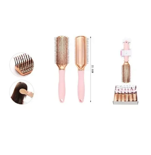 Επαγγελματική βούρτσα μαλλιών 22.5cm 9543C-O ροζ | G for Gadget