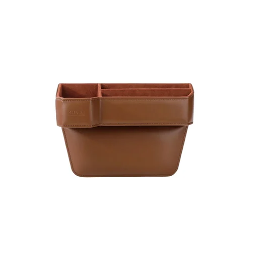 Πολυλειτουργική θήκη οργάνωσης αυτοκινήτου ZS-CA002 καφέ σκούρο | G for Gadget